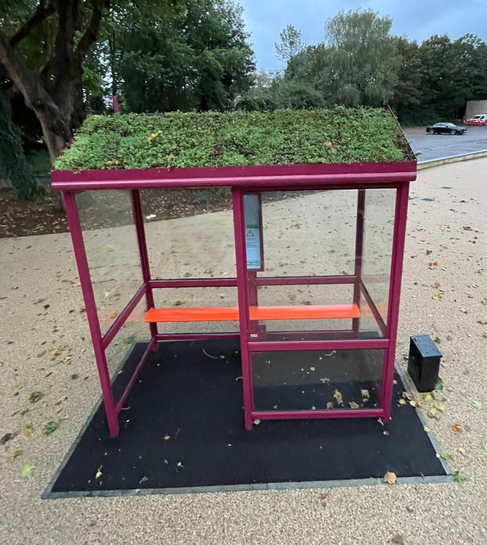 Living roof Bus Shelters | Bus Shelters UK